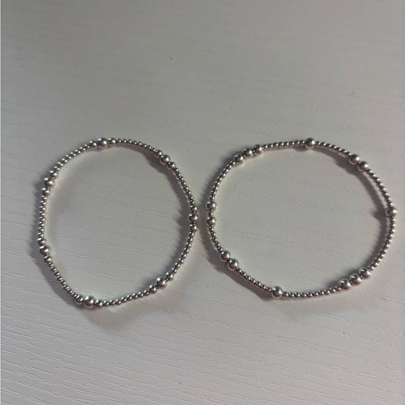 enewton | Jewelry | Enewton Elegant Silver Beaded Bracelets | Poshmark